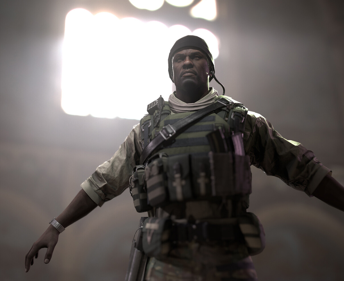 ArtStation - Soldier Game Model