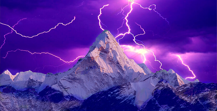 ArtStation - Purple sky