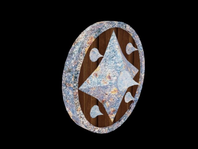 ArtStation - Spiked Shield Model