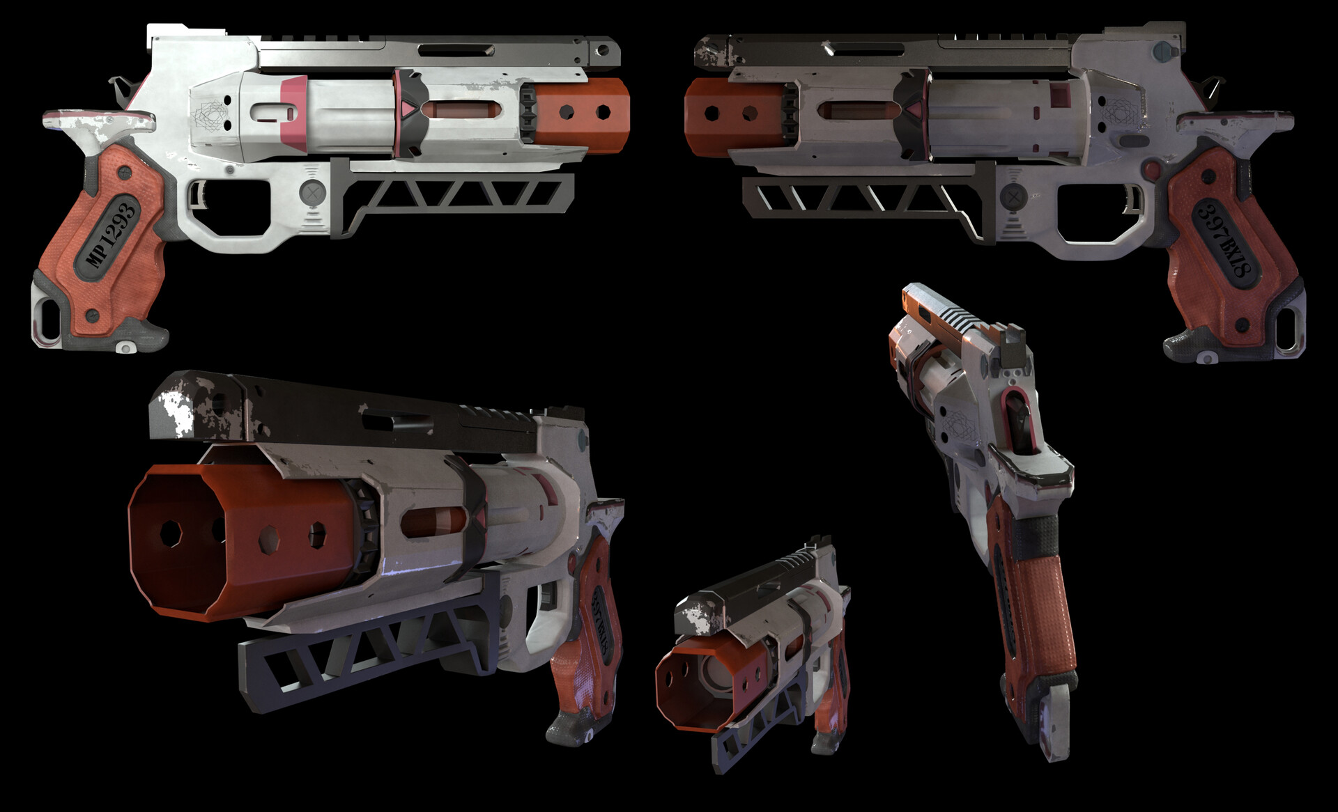 ArtStation - Gun Hard Surface Practice