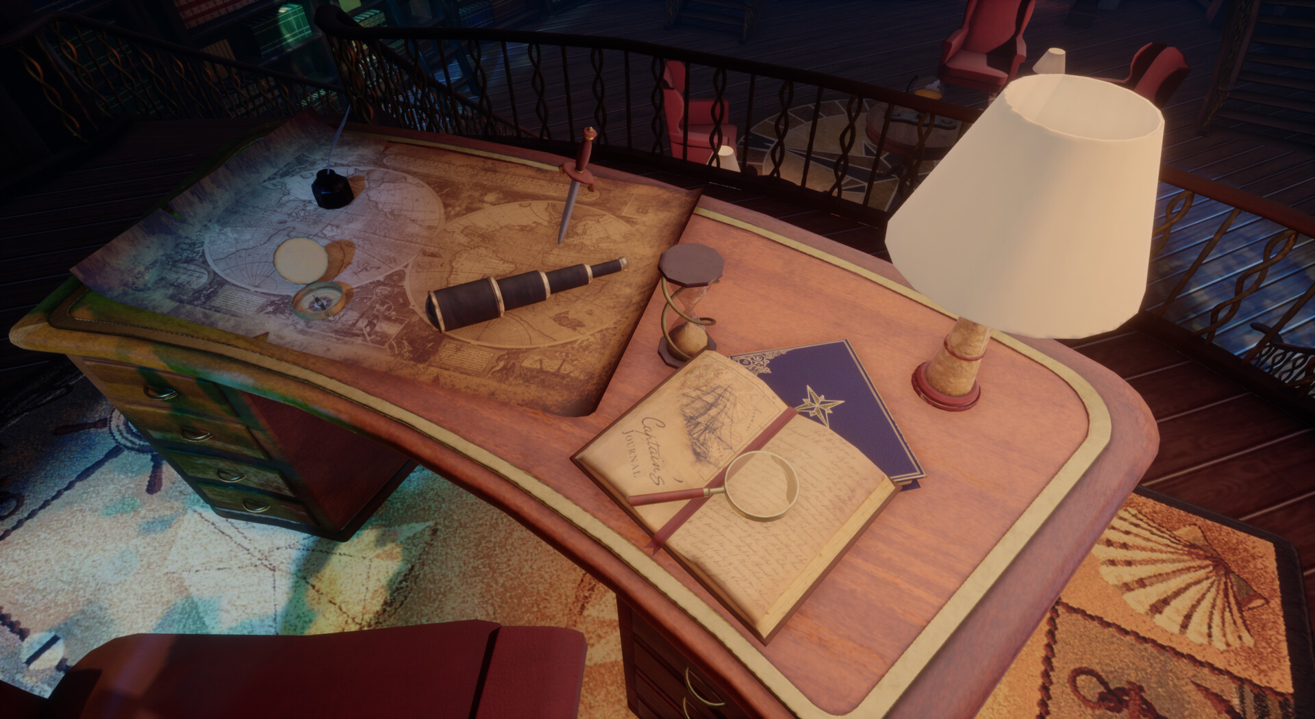 Catarina Martins - Nautical Themed Library