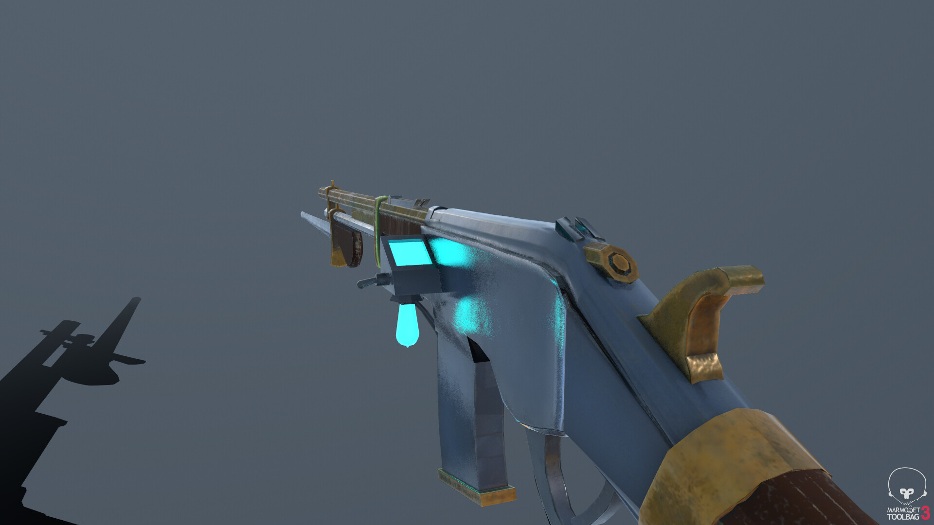 ArtStation - Steampunk(?) rifle