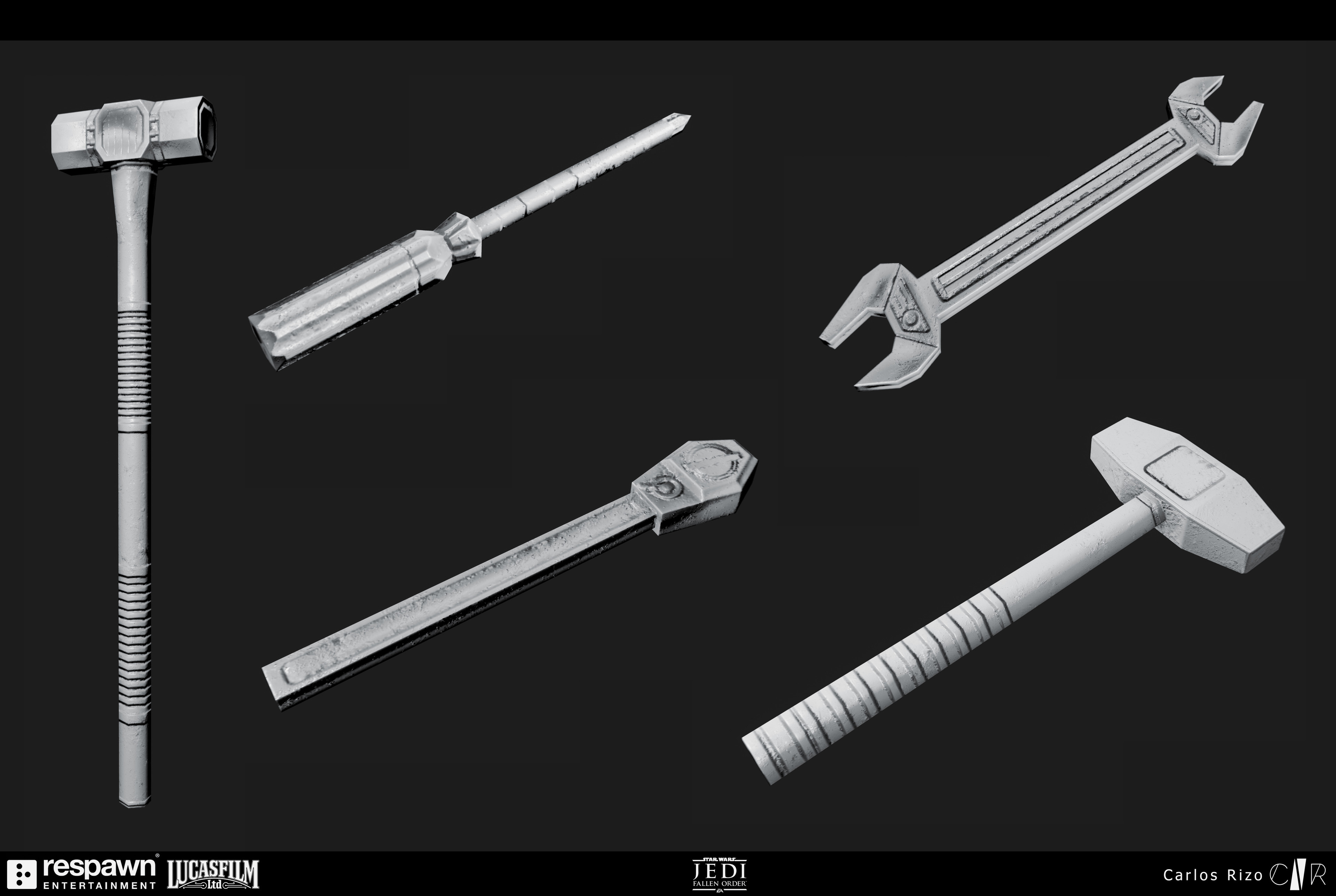 Carlos Rizo - STAR WARS Jedi: Fallen Order Environment Props