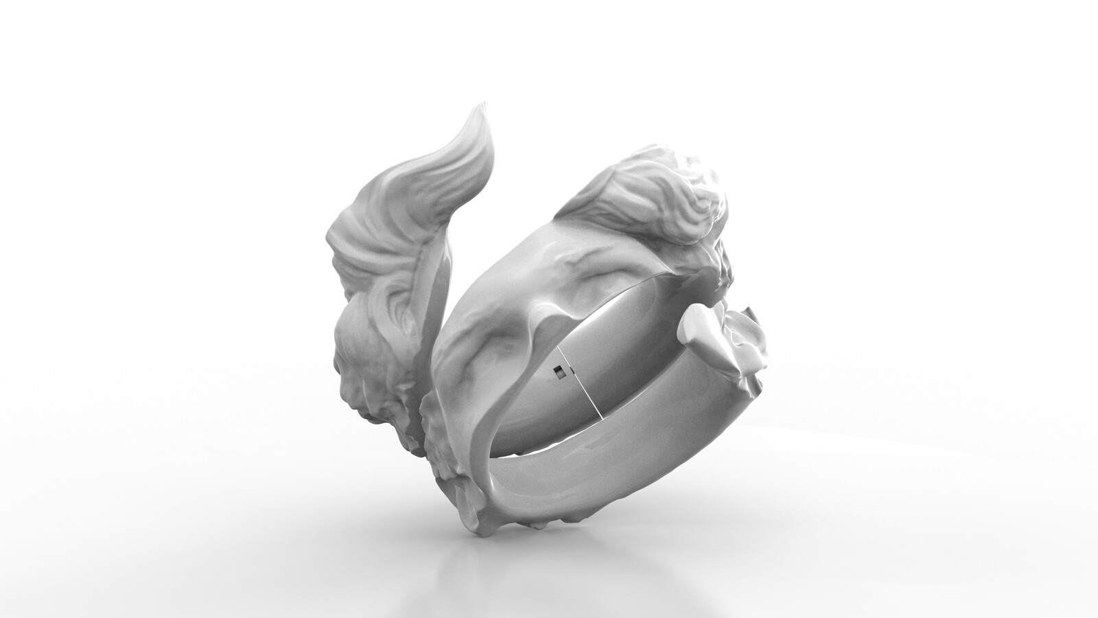Collin White - Twisted Head Bangle