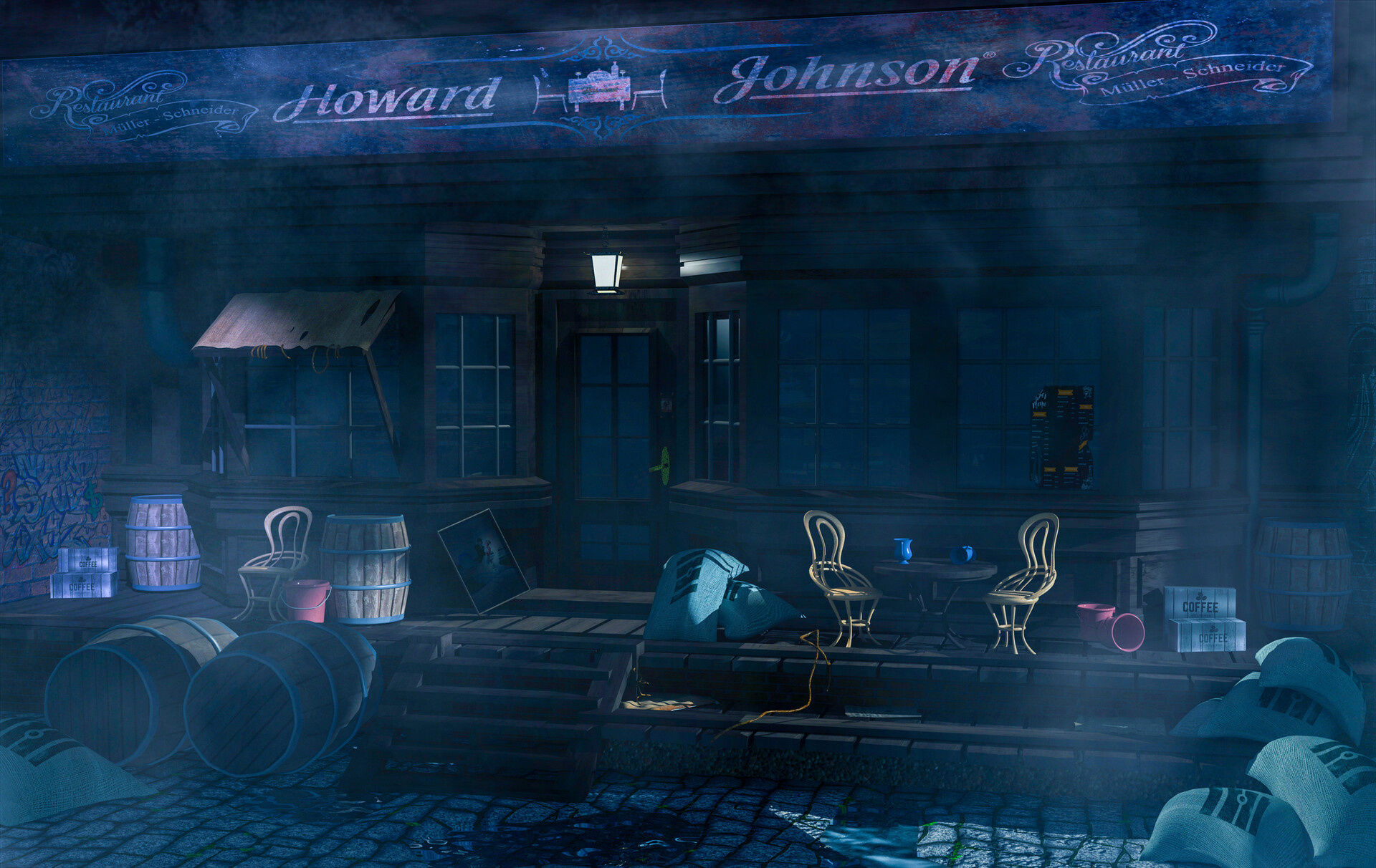 ArtStation - theif game recreate