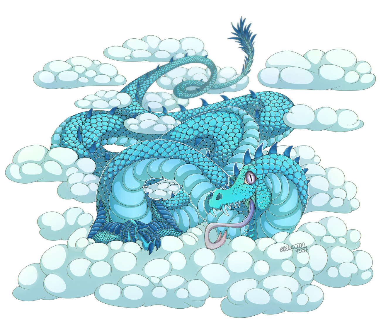 ArtStation - Sky Dragon