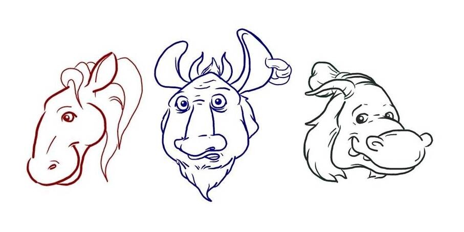 ArtStation - Cartoonish Head Study