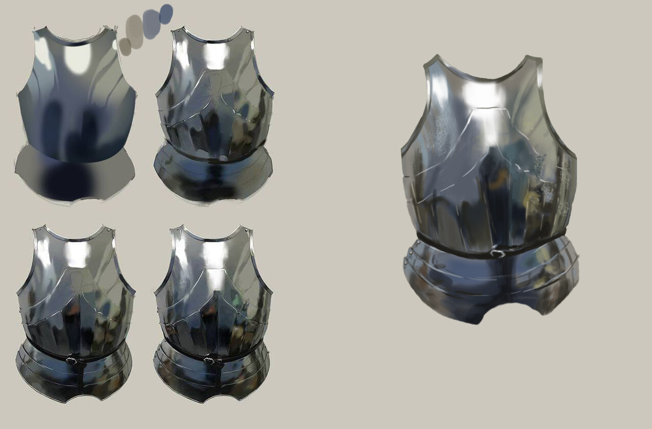 ArtStation - Material Practice: Armor