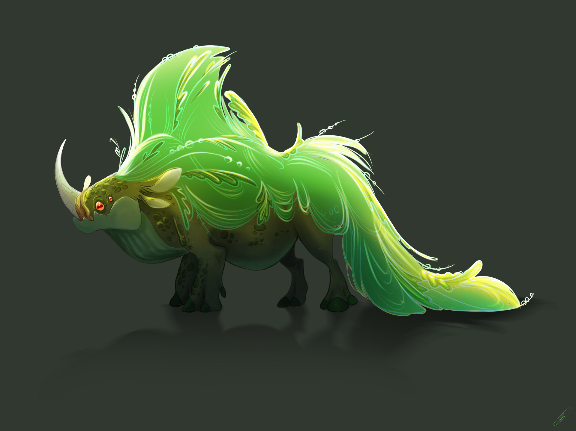 ArtStation - Green beast