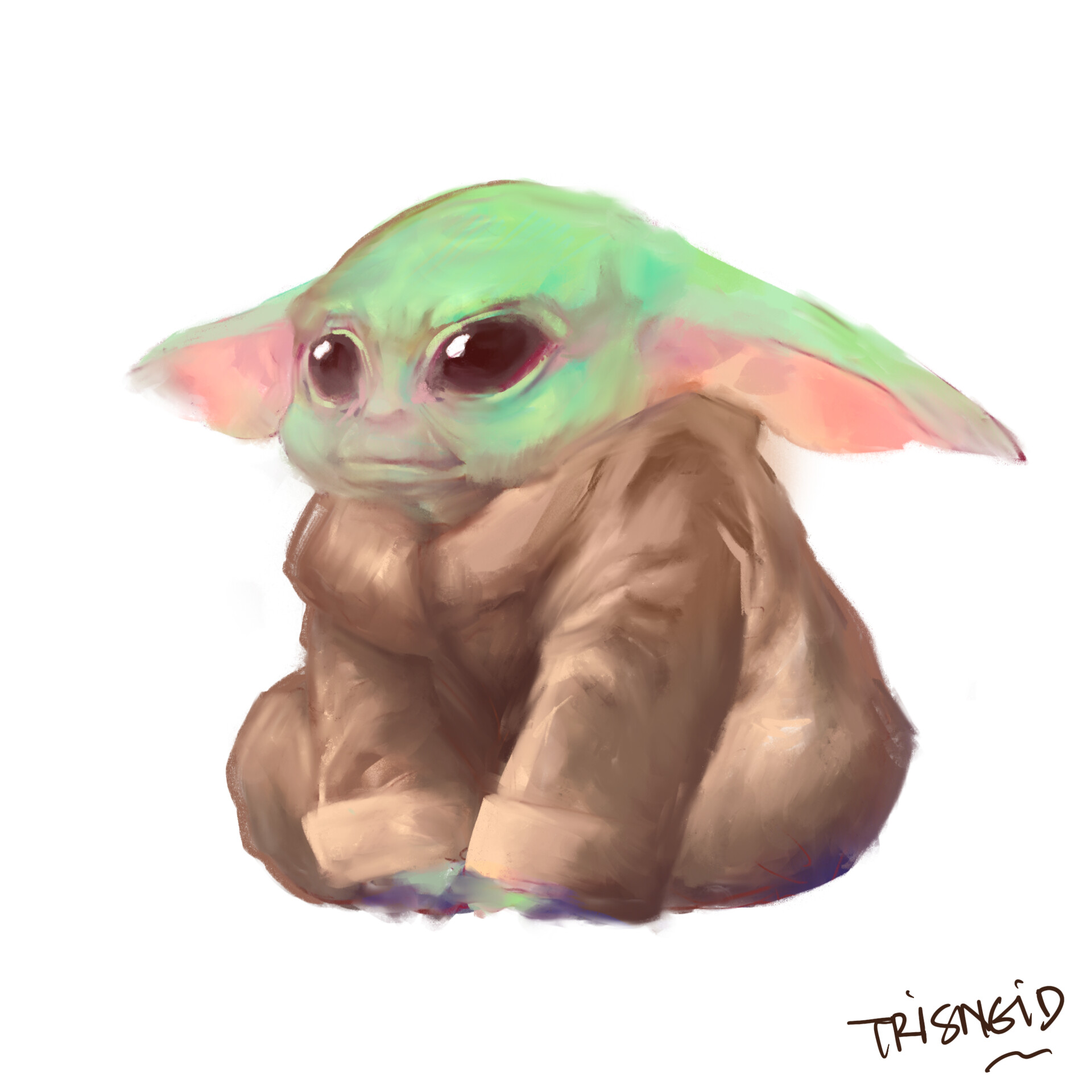 ArtStation - Baby Yoda