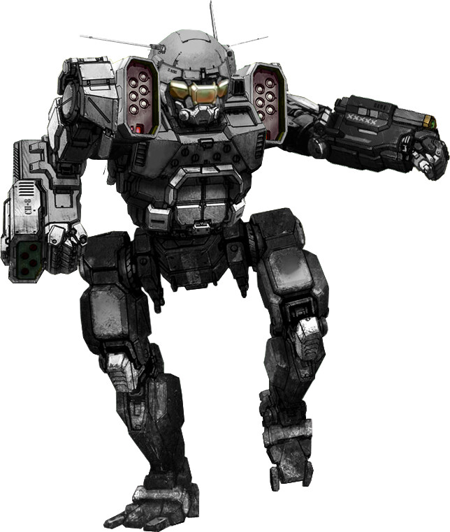 Gábor Lengyel Fráter - MWO mech designs