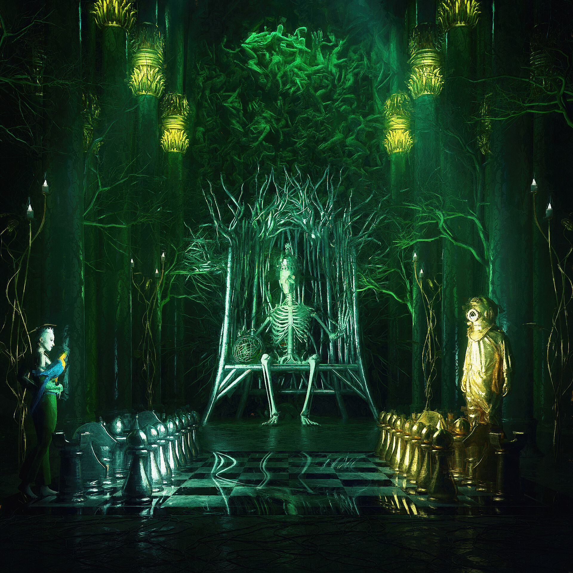 ArtStation - Dead King's hall