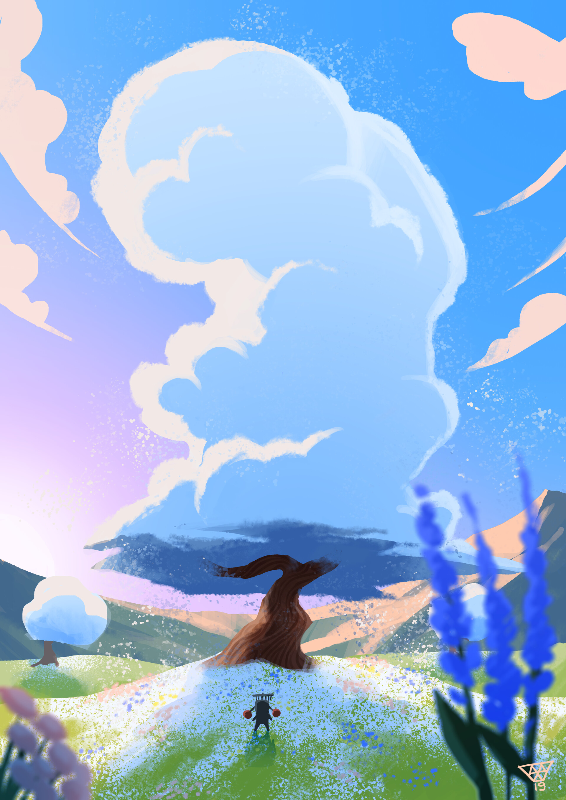 ArtStation - Cloud tree