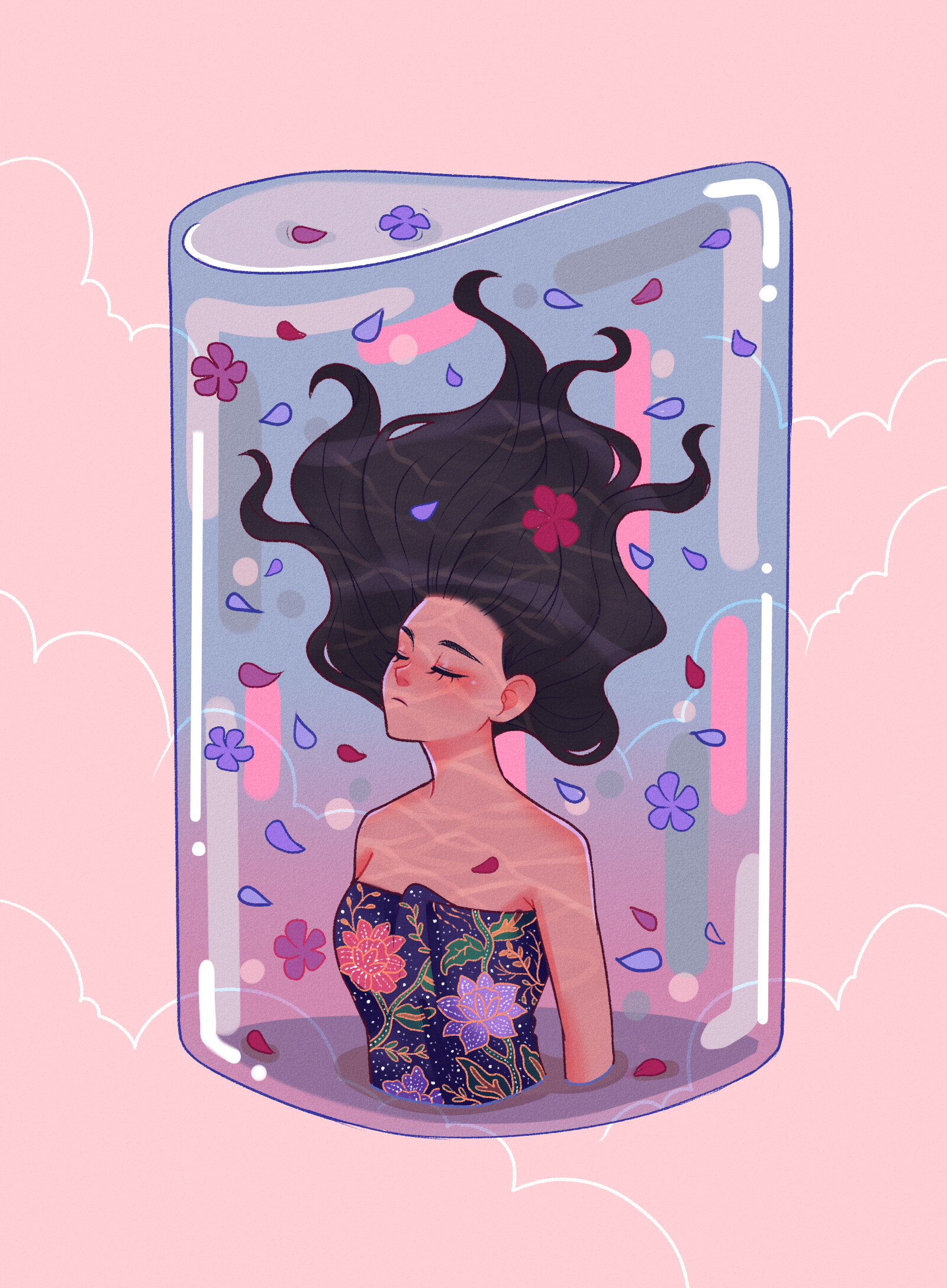 ArtStation - mandi bunga