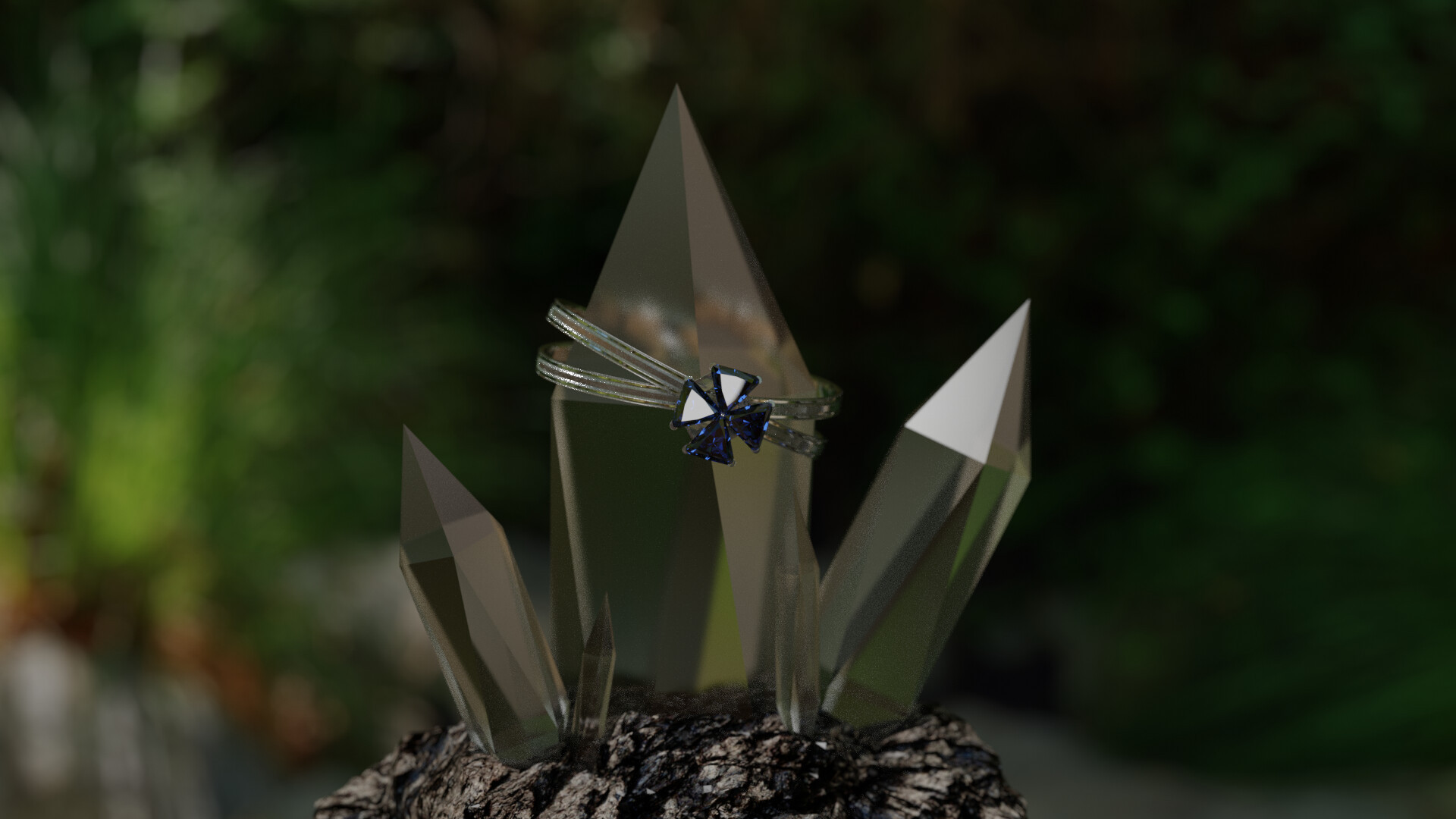 ArtStation - Sapphire Ring