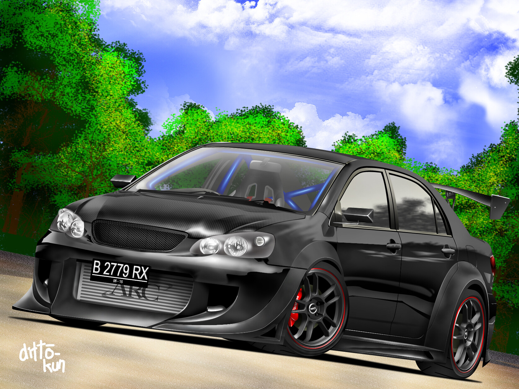 ArtStation - Dark Monster