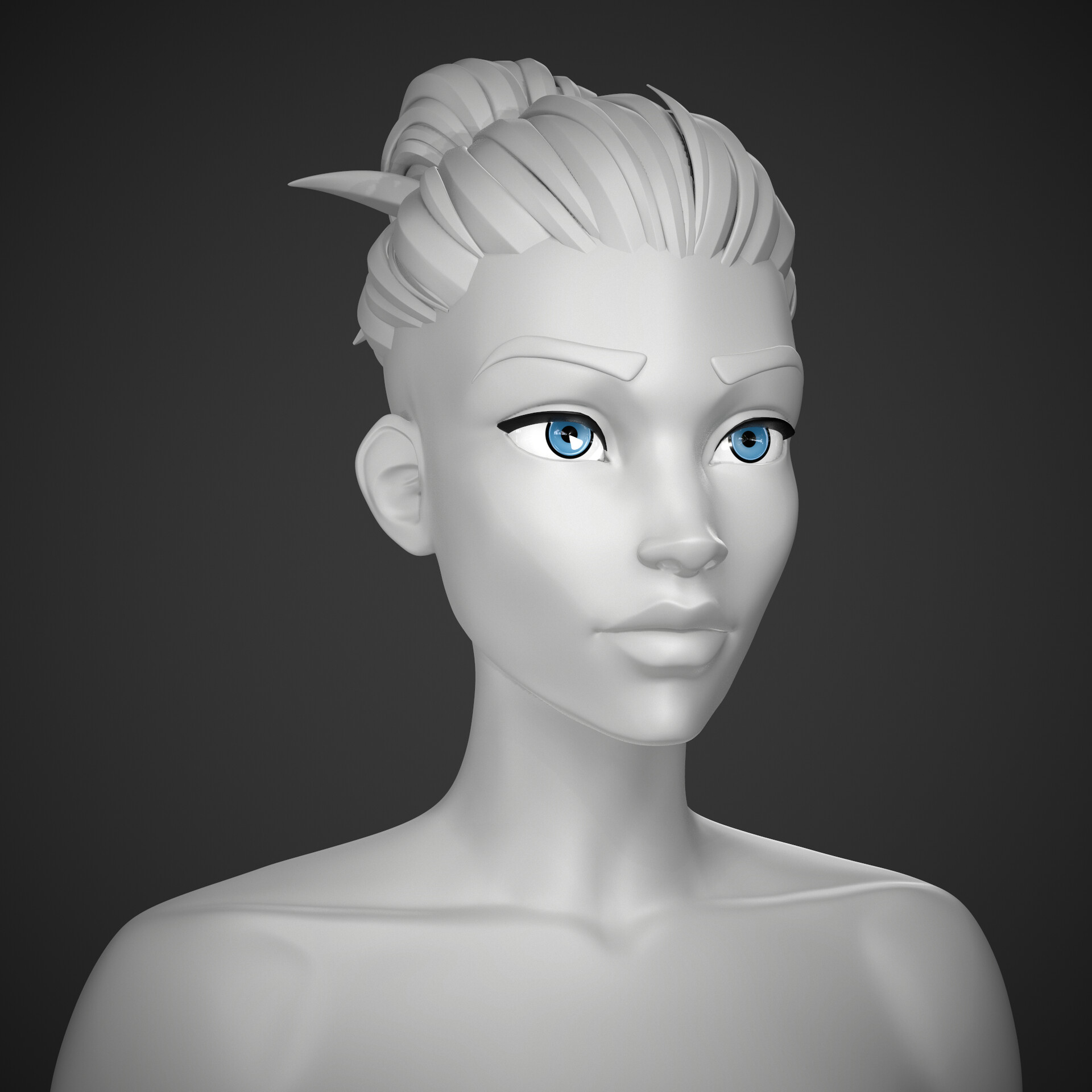 Jack Roberts - Fortnite Female Basemesh