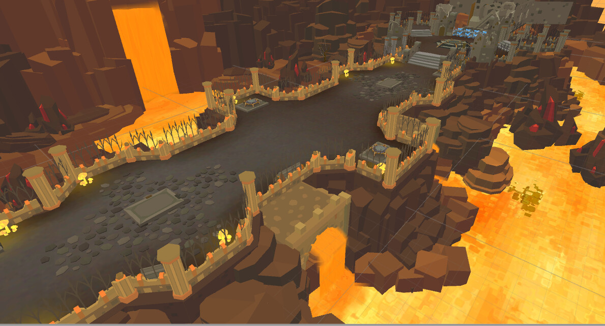 ArtStation - Location for mobile MMO Action game