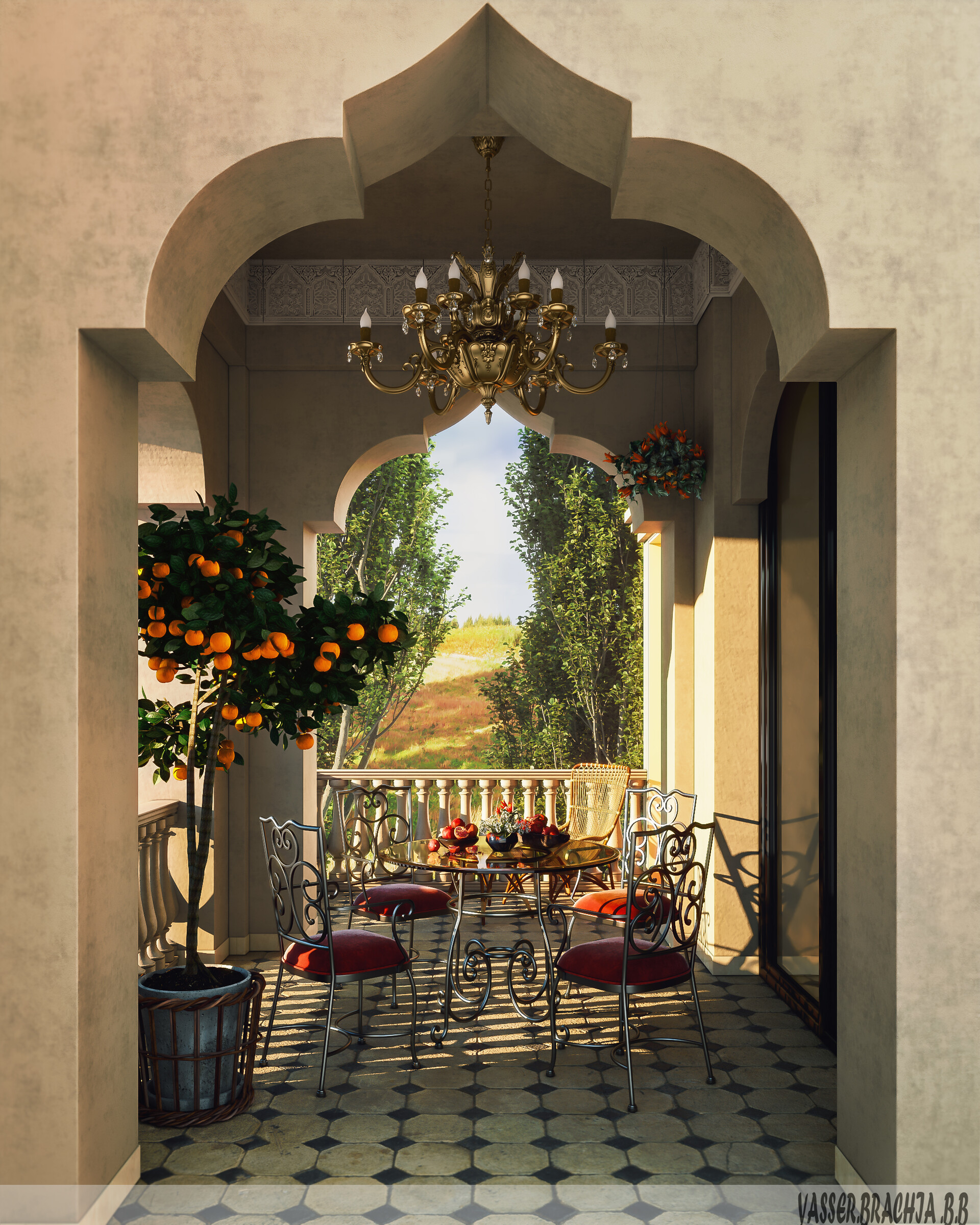 ArtStation - balcony