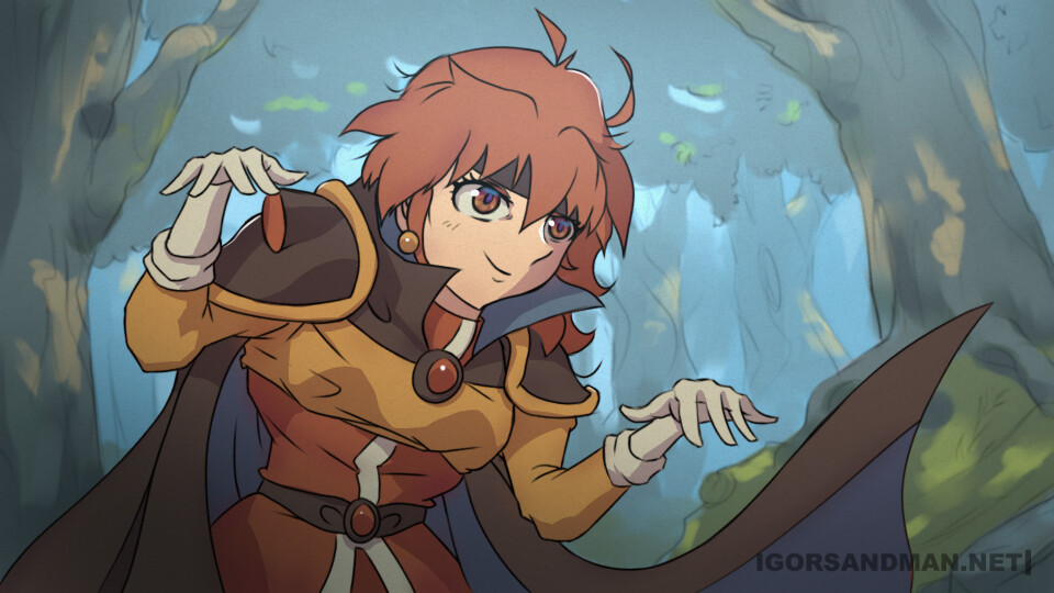 ArtStation - Lina Inverse - Slayers