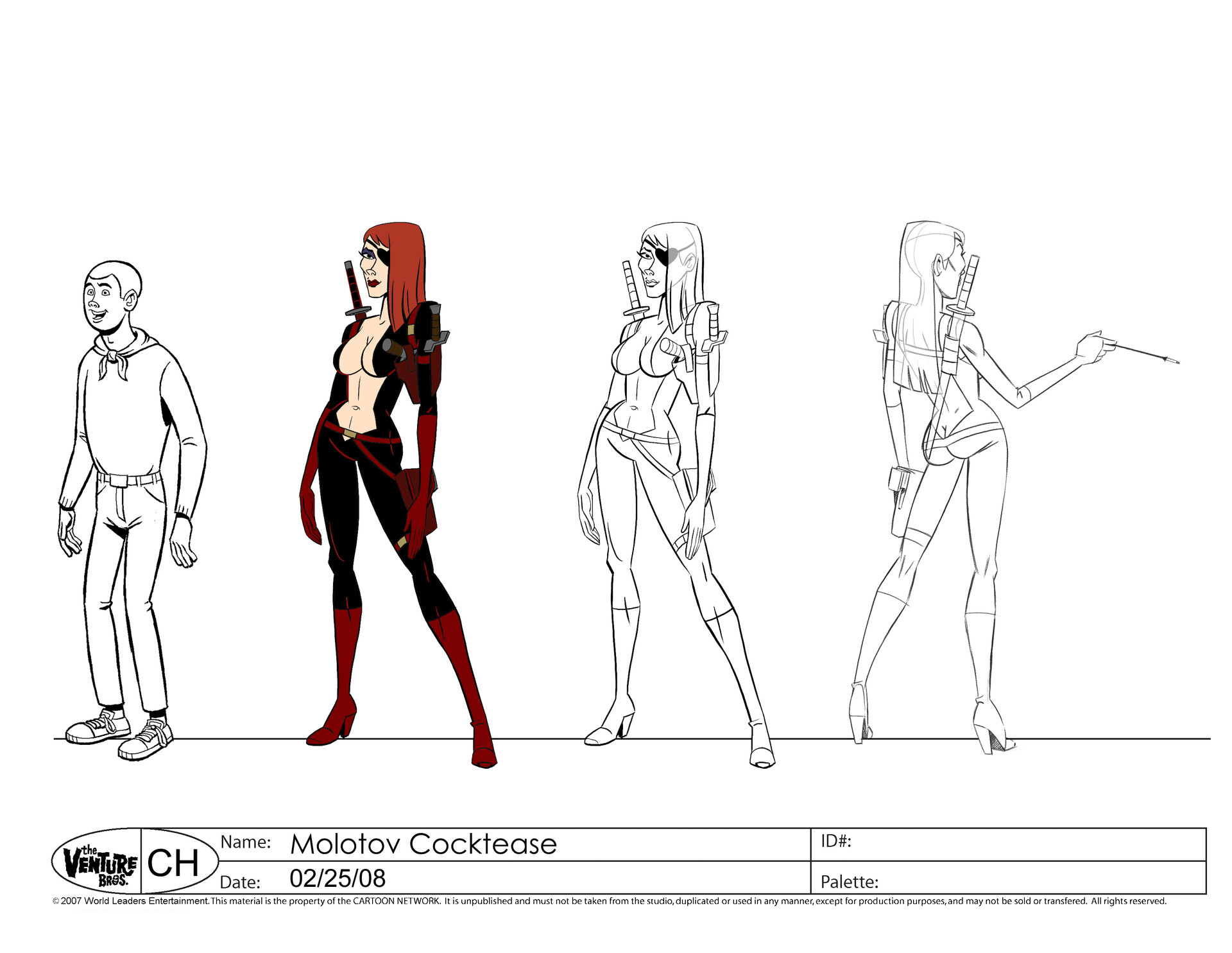 Venture Bros Molotov Cocktease