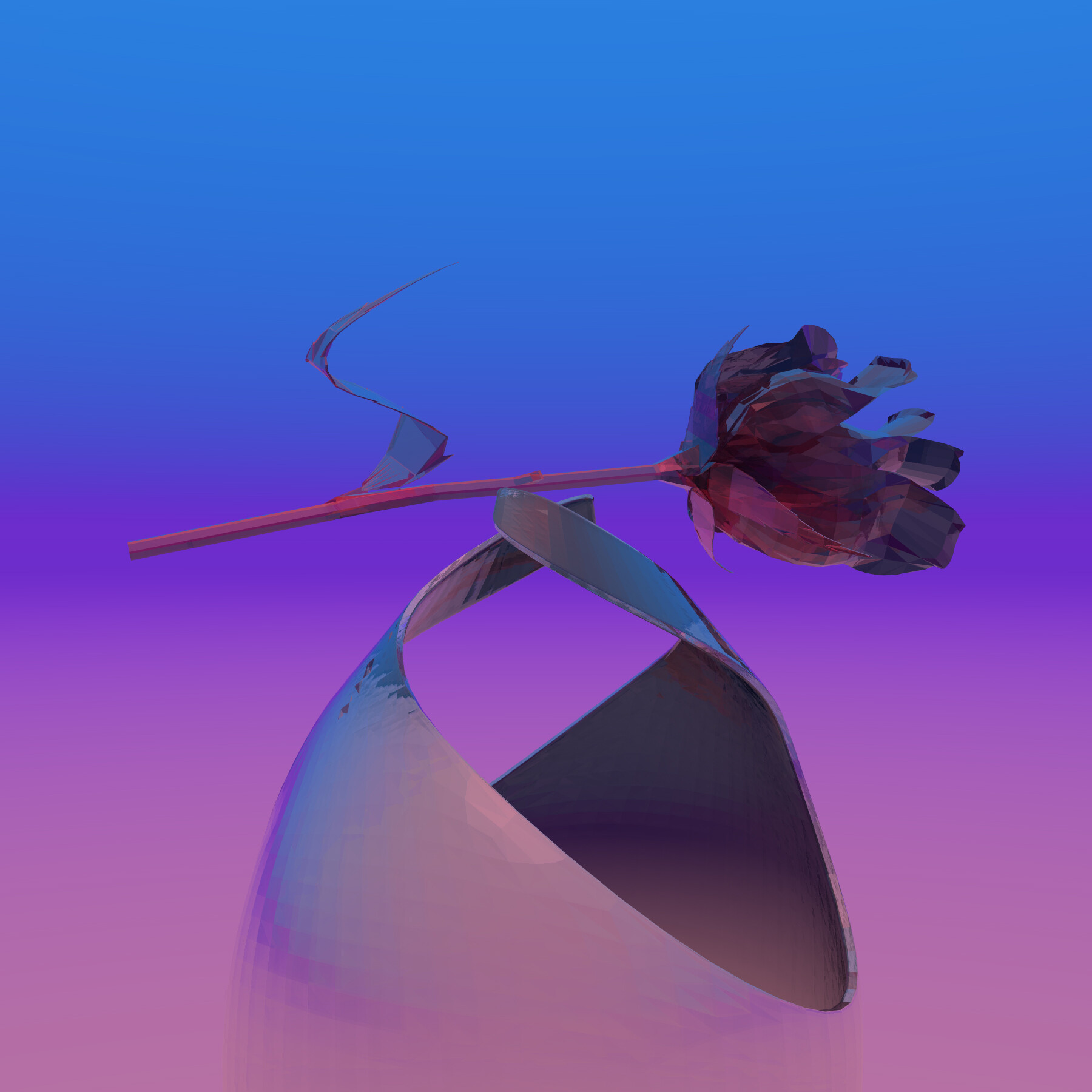 ArtStation - Glass Rose