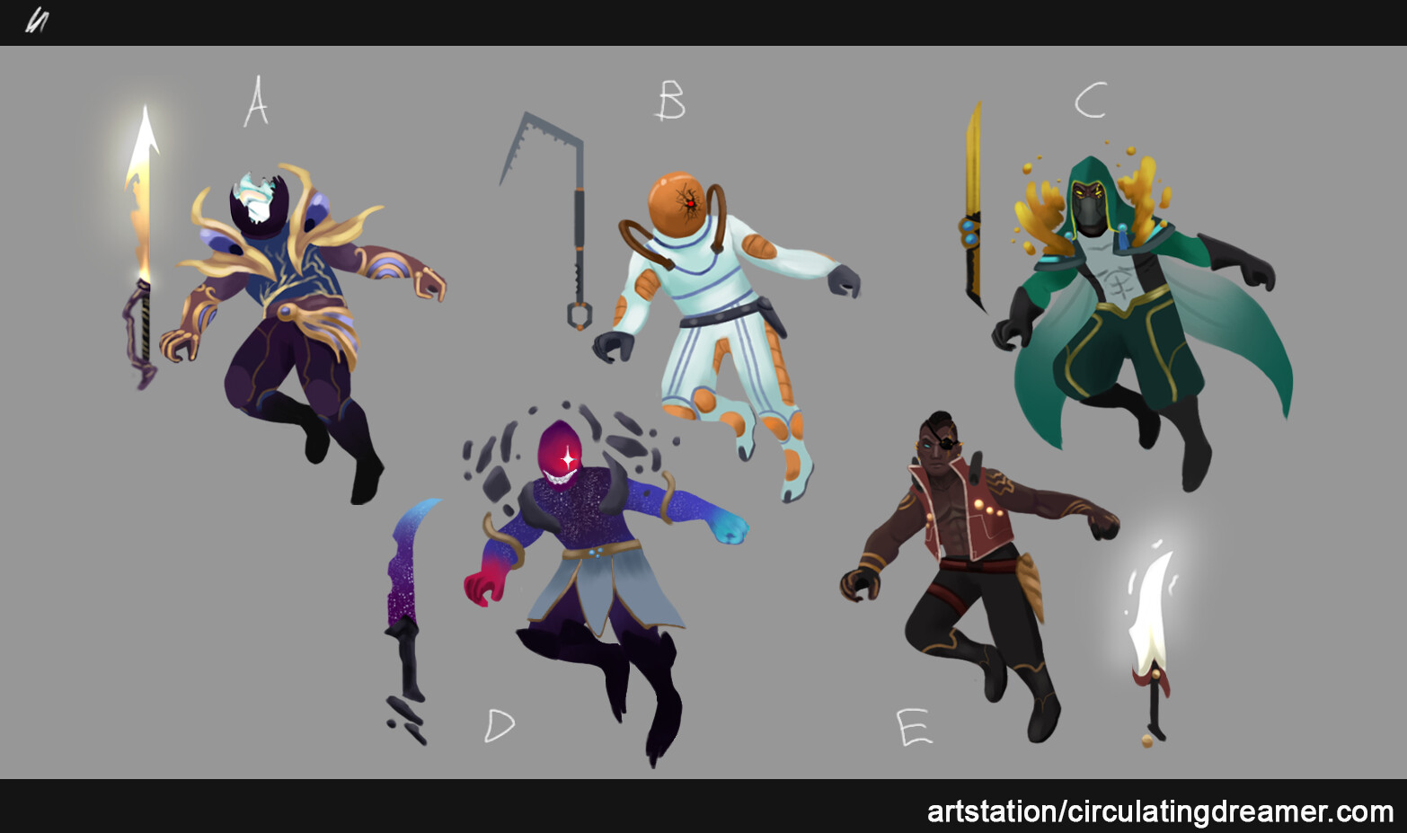 Stefania Alepidi - Galaxy Slayer Pyke (Fan Skin Project)