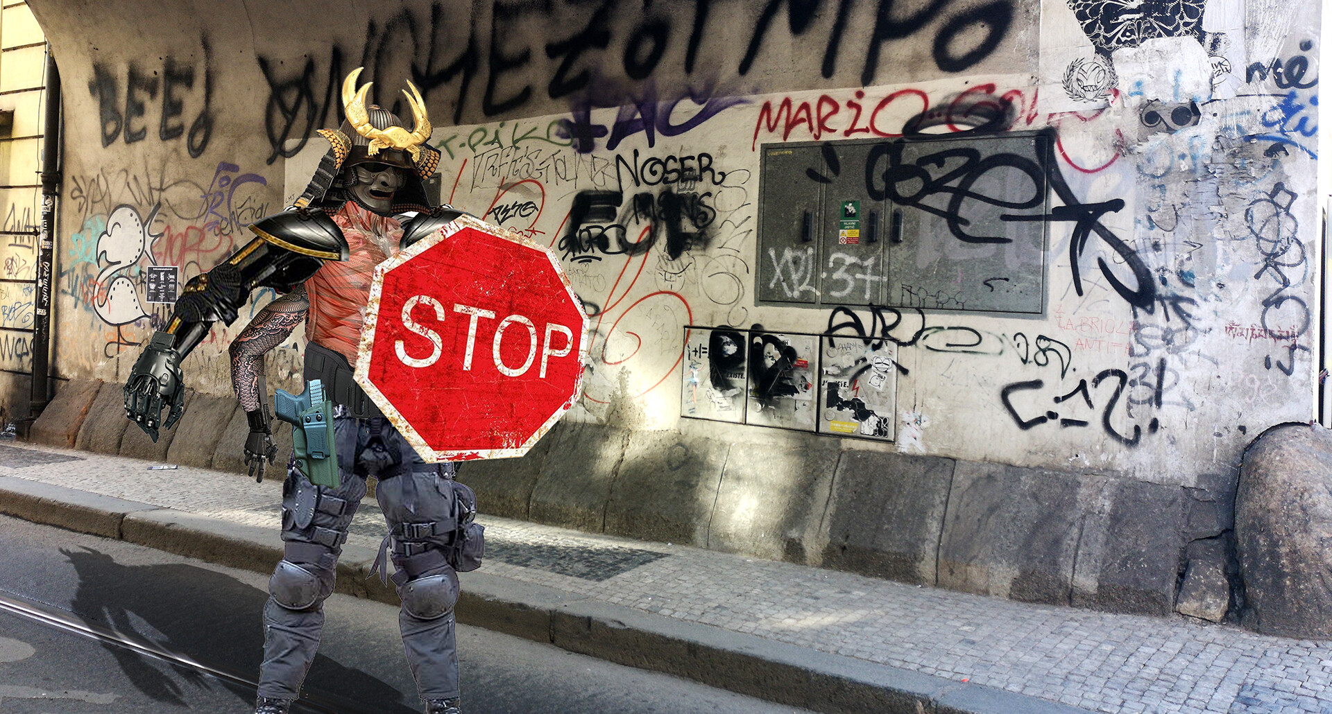 ArtStation - 'O Tokata'; Europa Gangs - Kabuto Gang Member