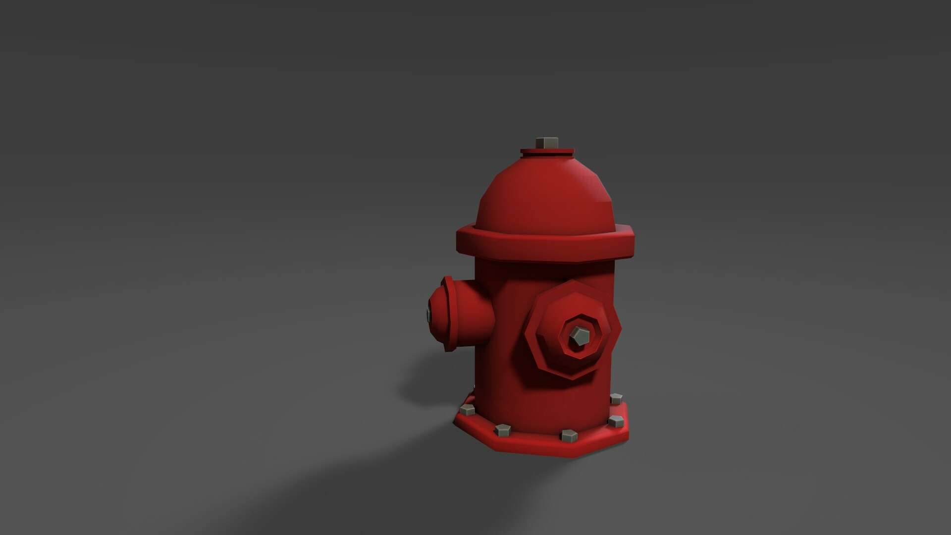 ArtStation - Stylized Fire Hydrant