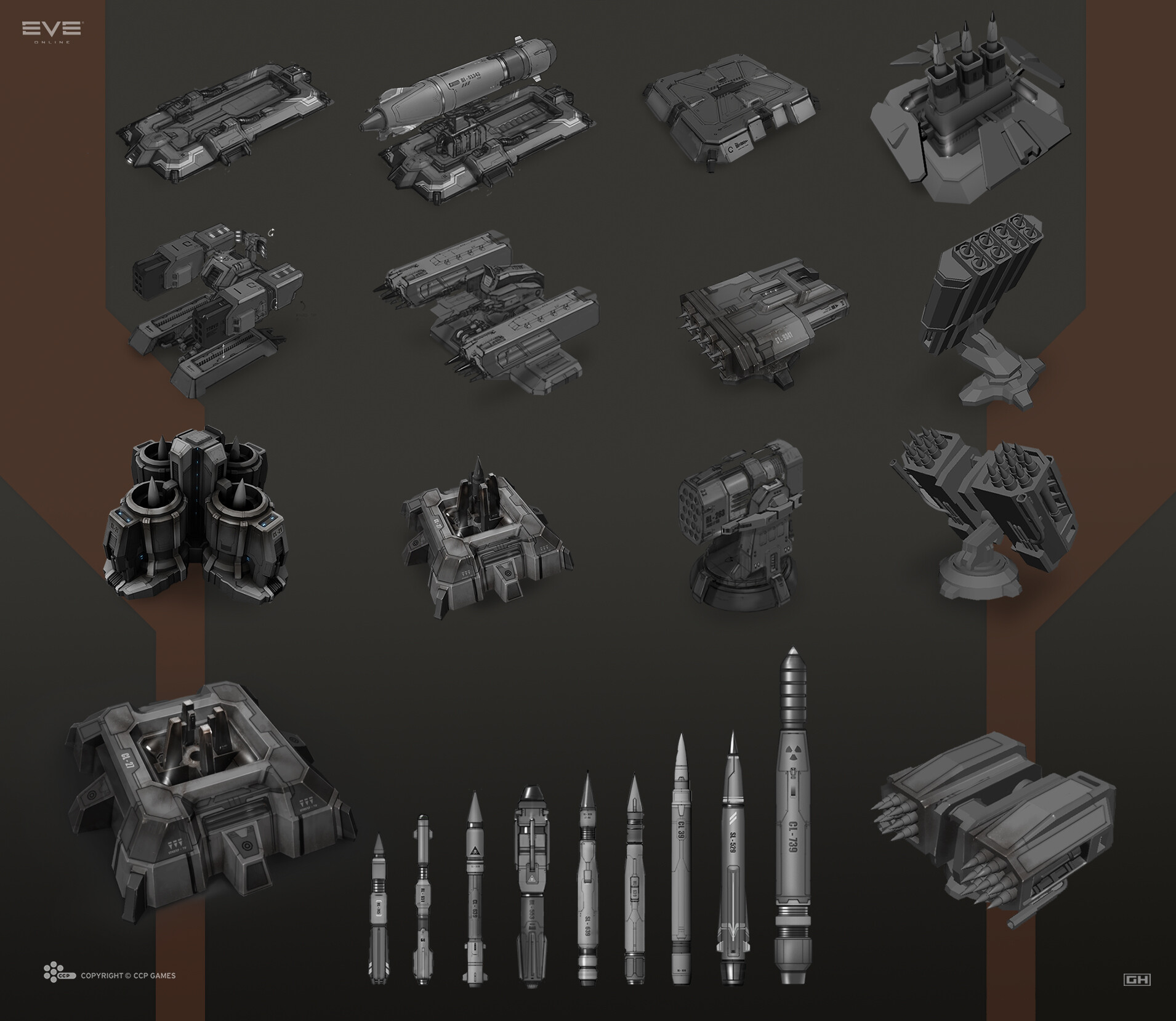 ArtStation - Missile launchers overview