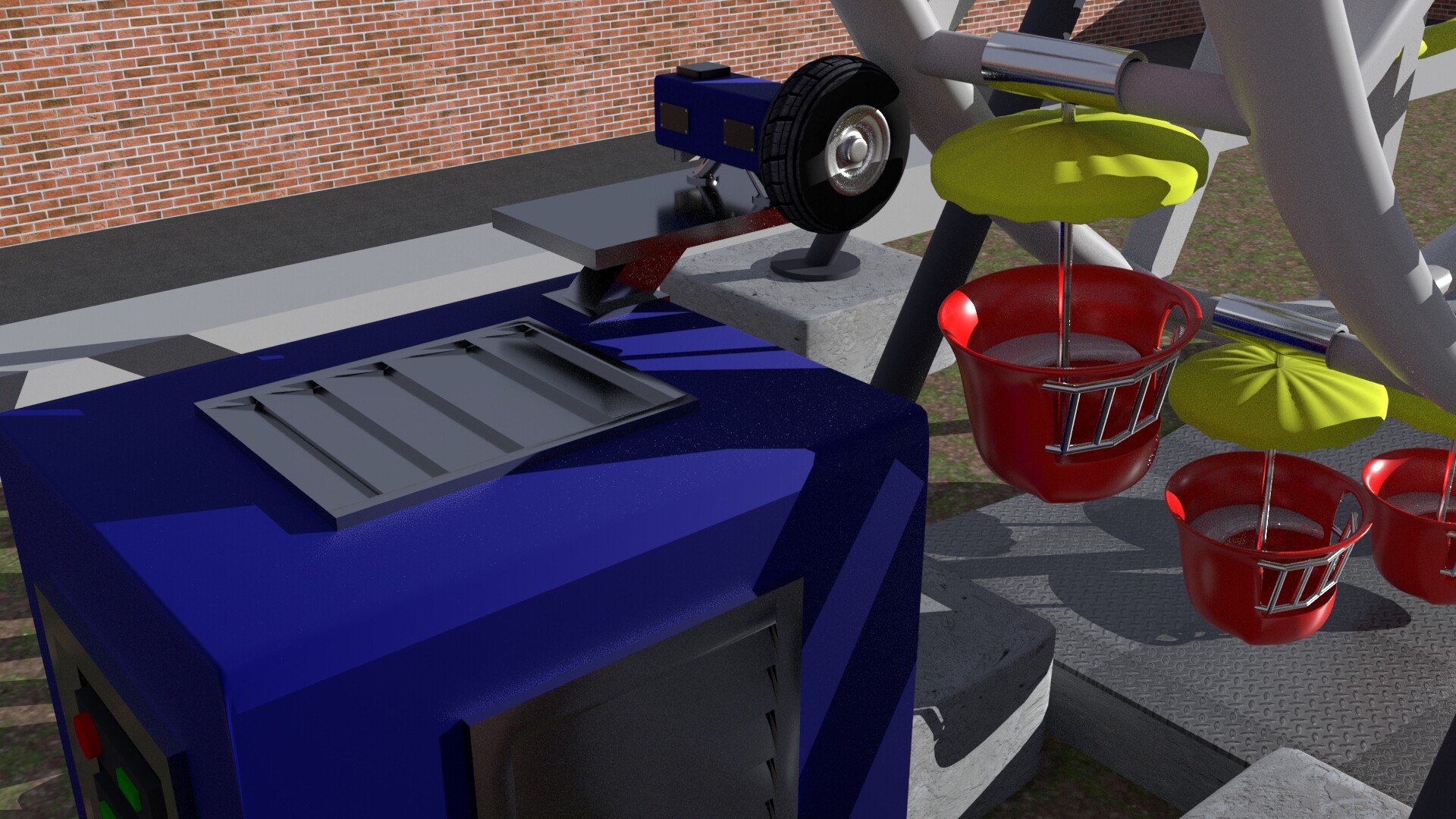 Ryan McMahon - Ferris Wheel Animation created in Maya