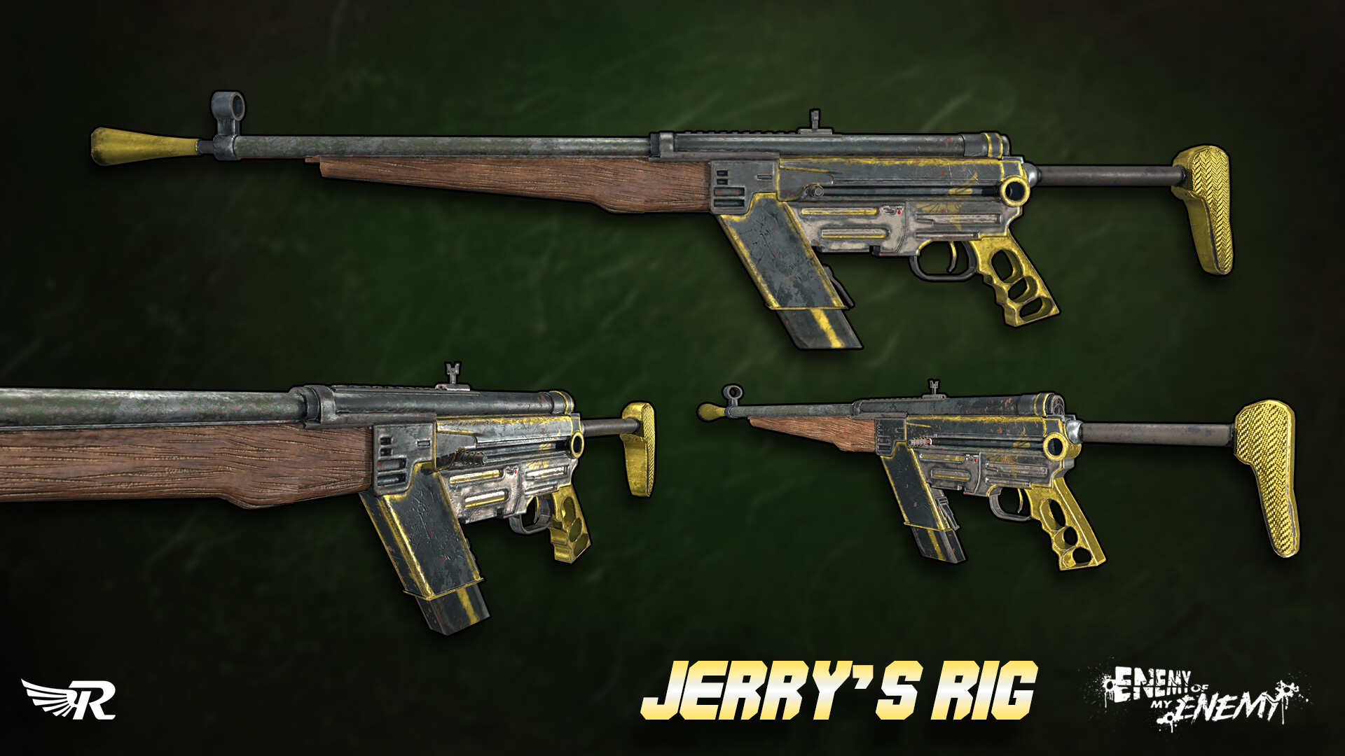 ArtStation - Jerry's Rig Concept Rifle
