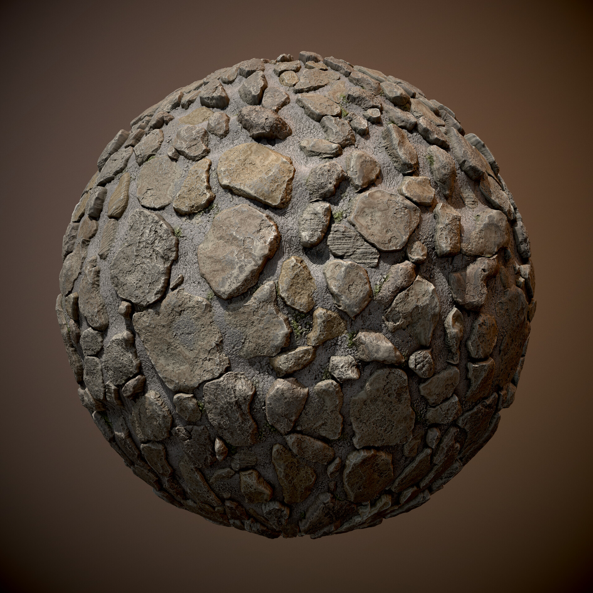 ArtStation - Stone Wall Material