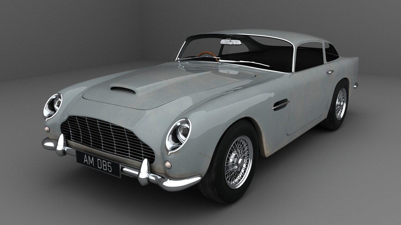 ArtStation - Aston Martin DB5