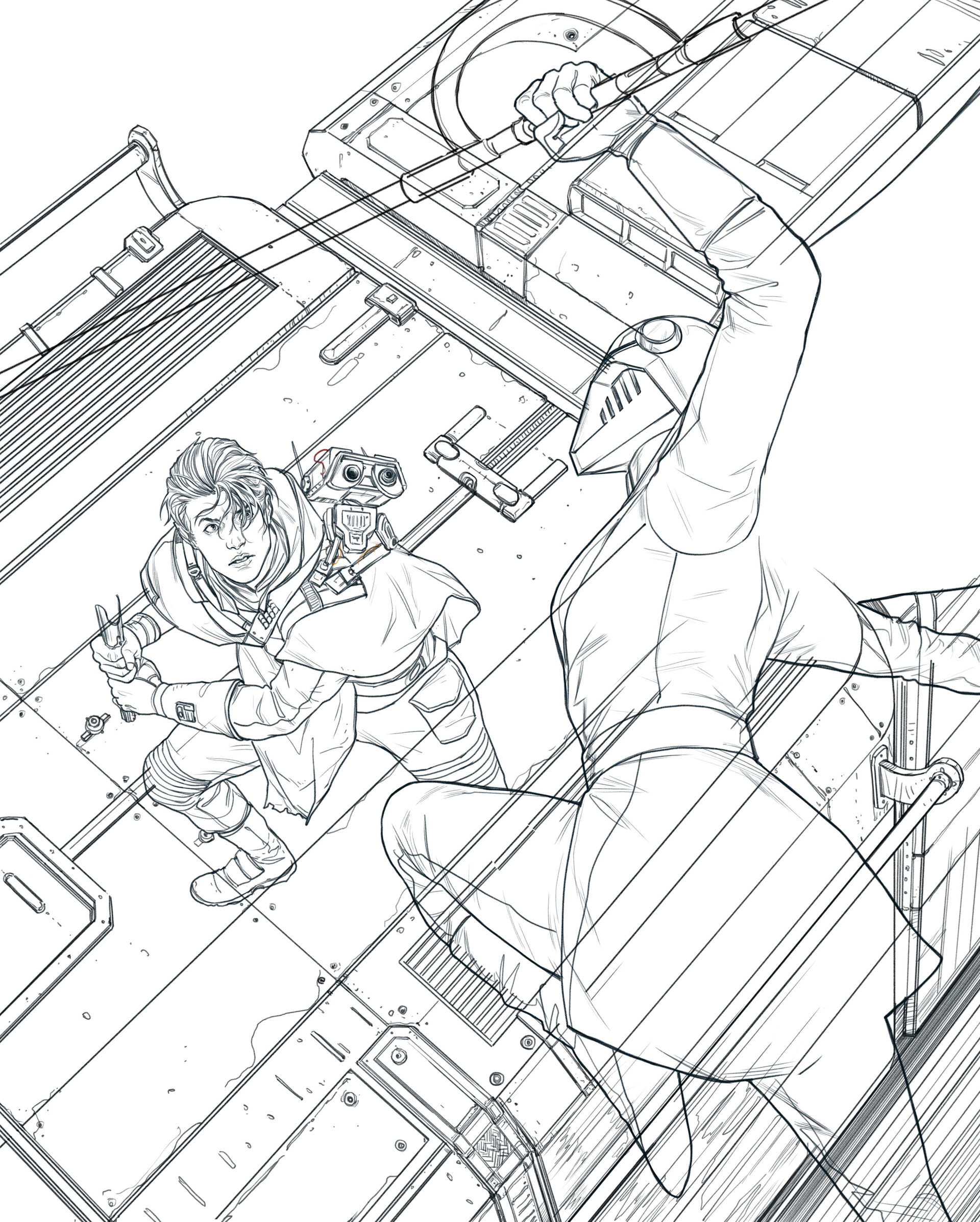 jedi fallen order coloring pages