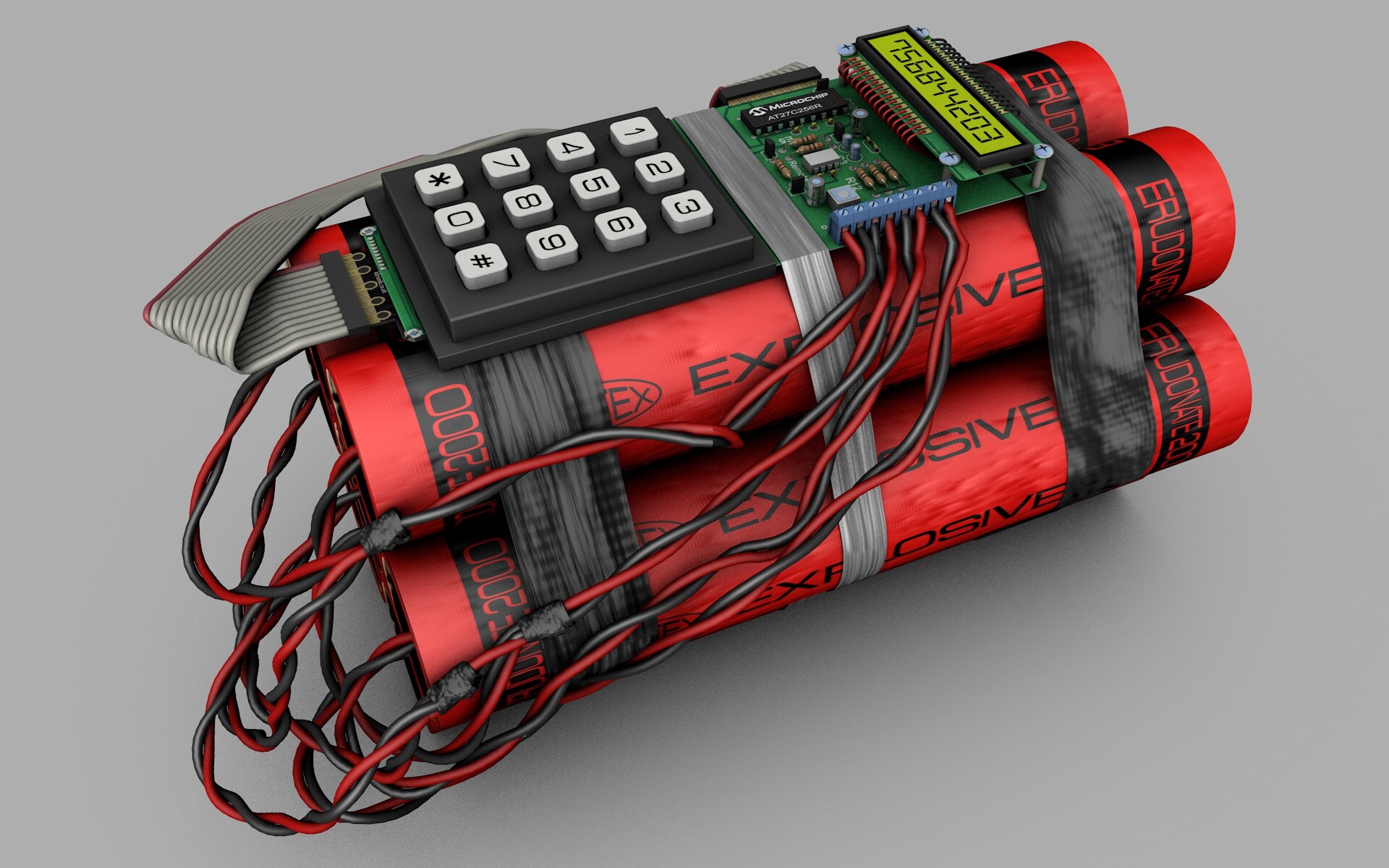 ArtStation - Time fuse bomb