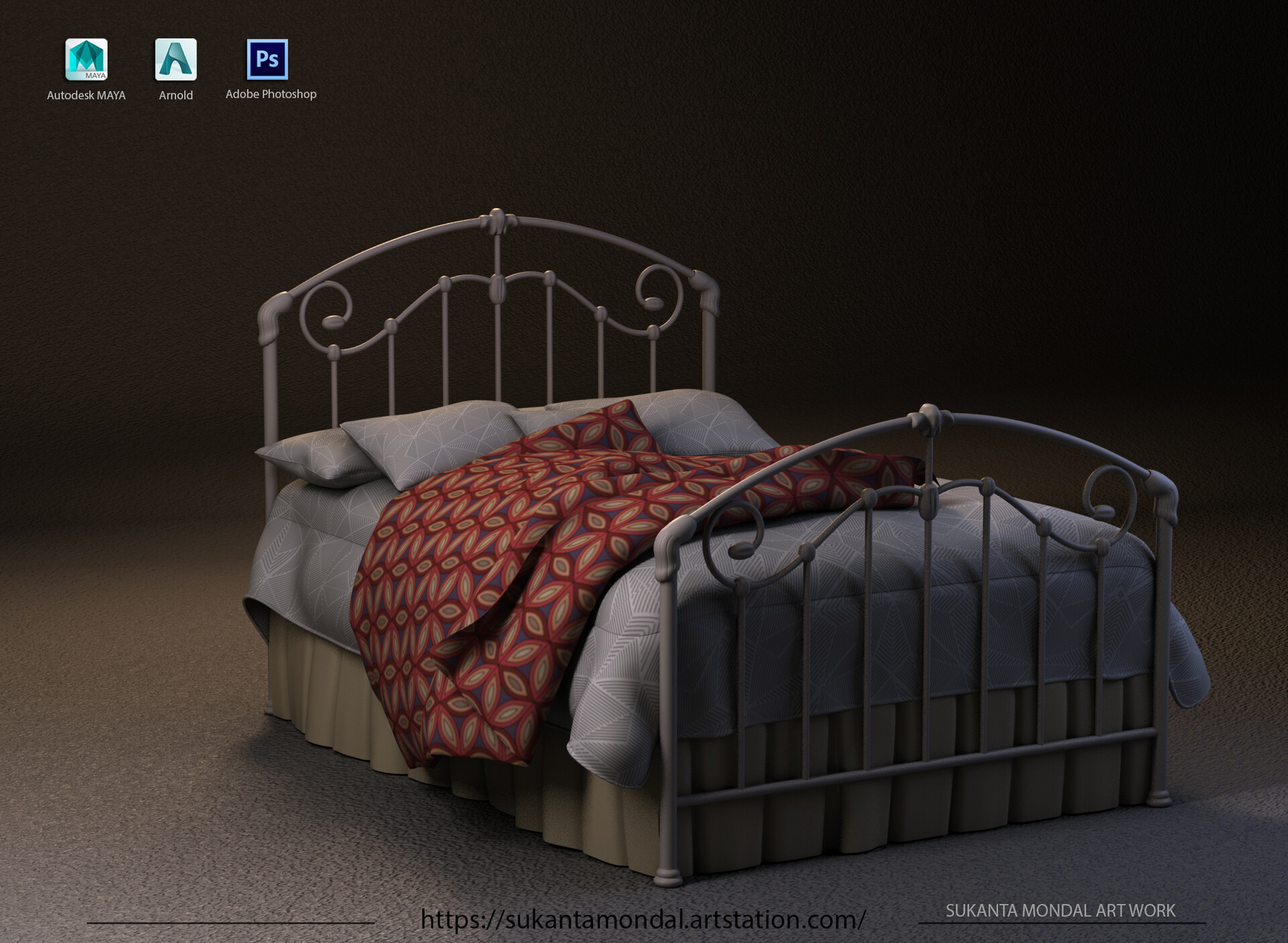 ArtStation - BED DESIGN