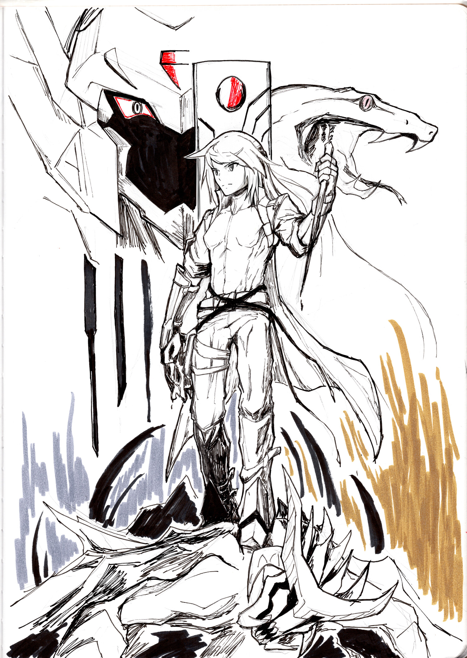 ArtStation - The Code: Origine