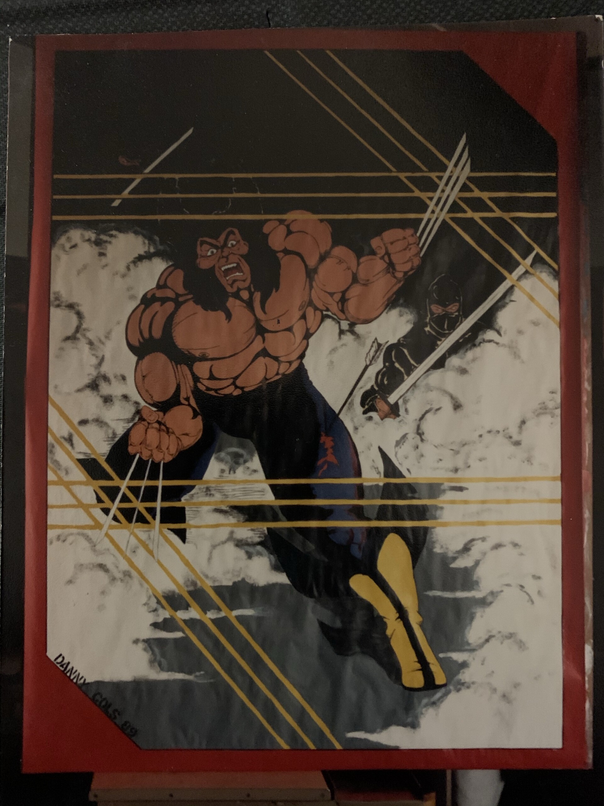 ArtStation - Wolverine vs Ninjas