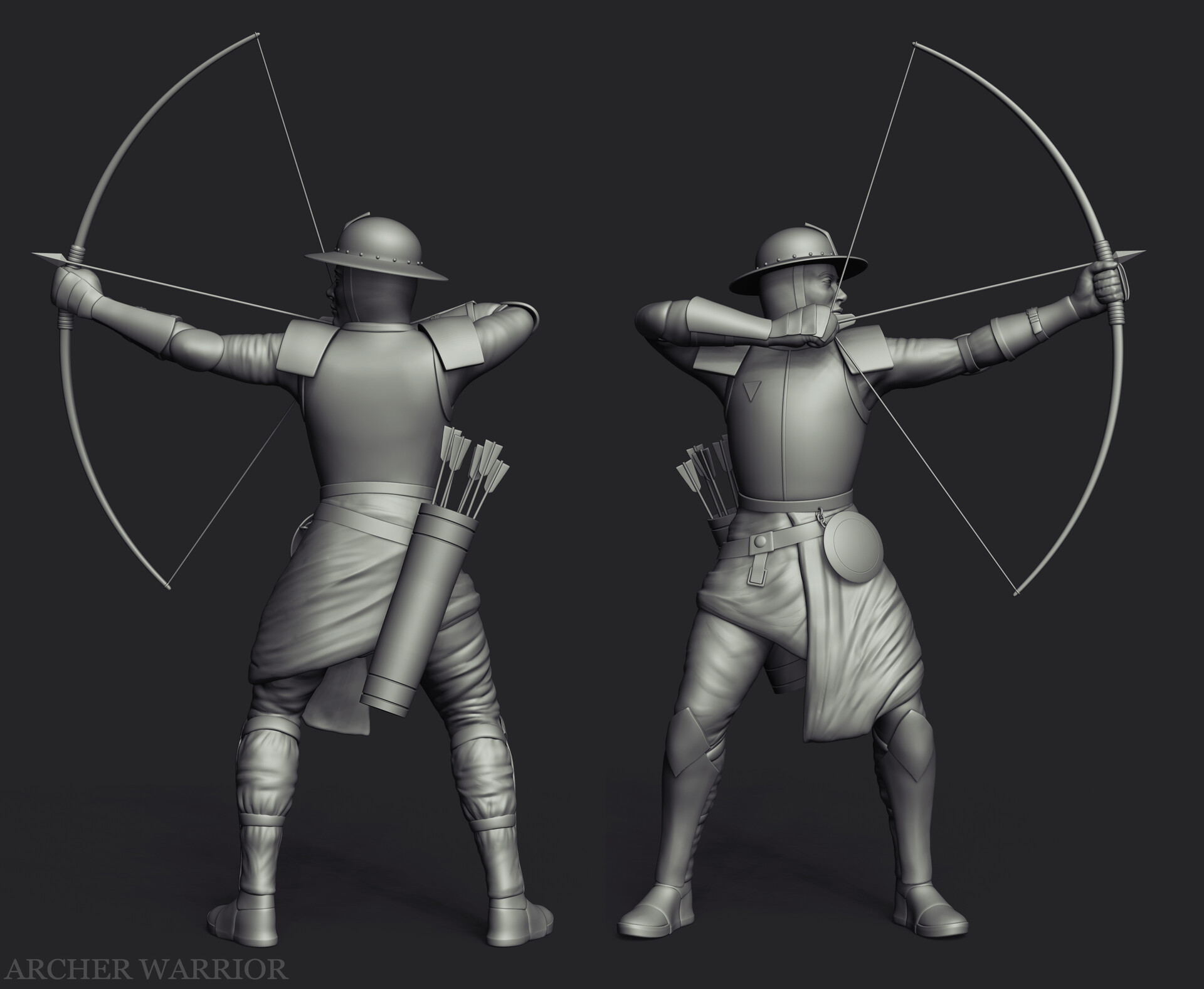 ArtStation - Archers Warriors