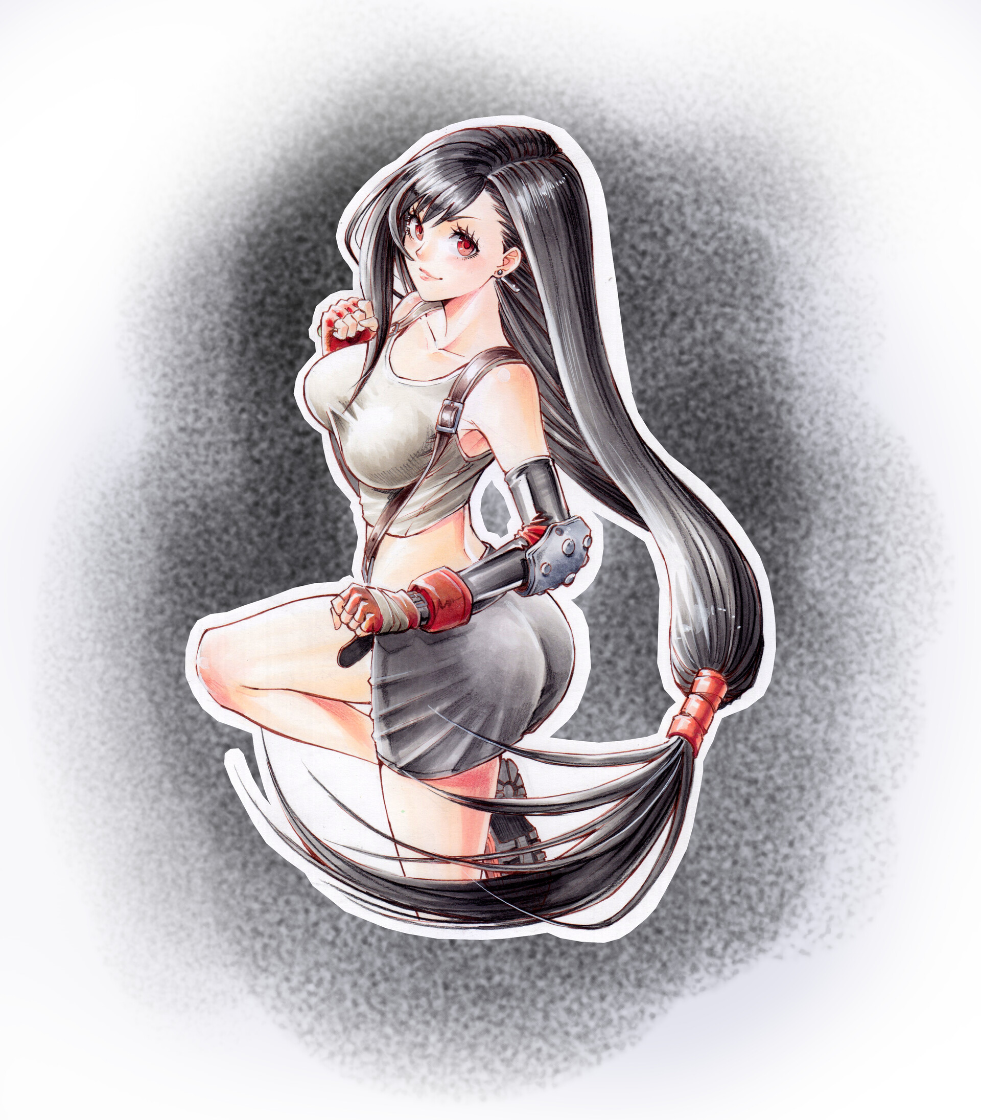 ArtStation - tifa ff7
