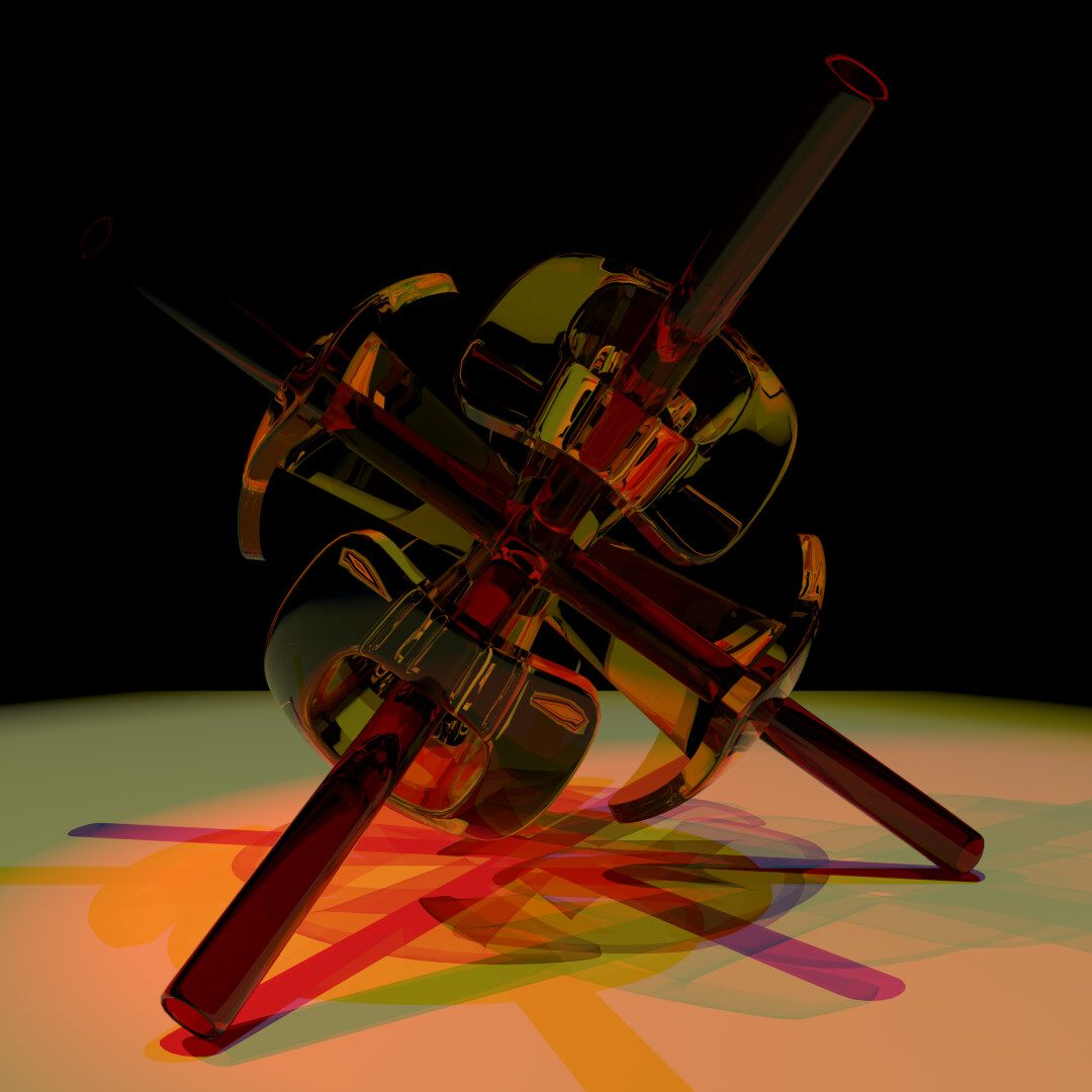 Berkay Design - Cinema 4D R21 - Glass Shape Physical and Redshift ...