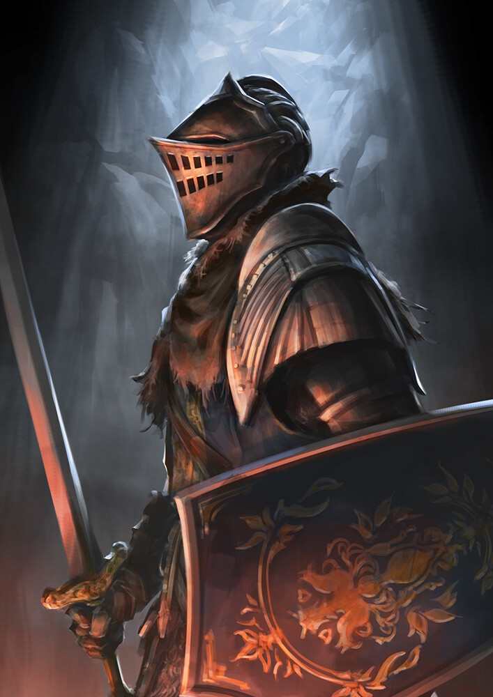 Elite Knight by Fadly Romdhani : r/ImaginaryKnights