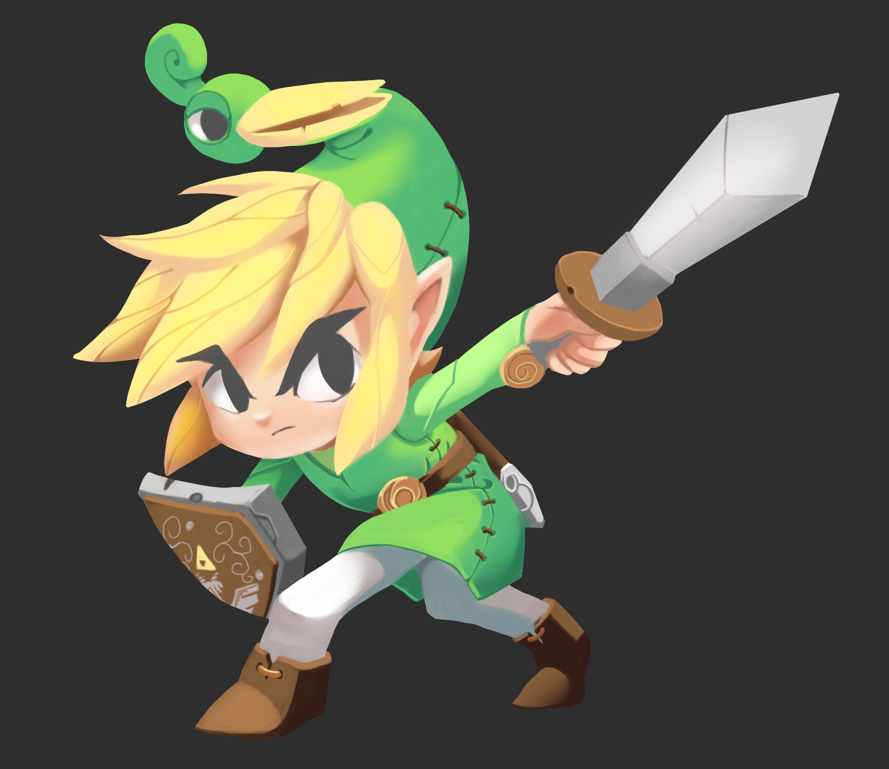 ArtStation - Minish Cap Link