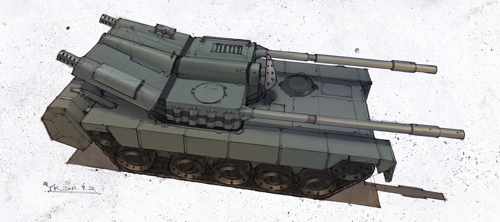ArtStation - tank design