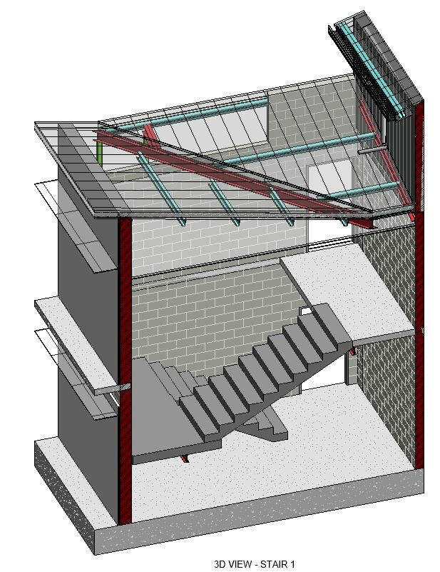 ArtStation - 3D Section - Stairs