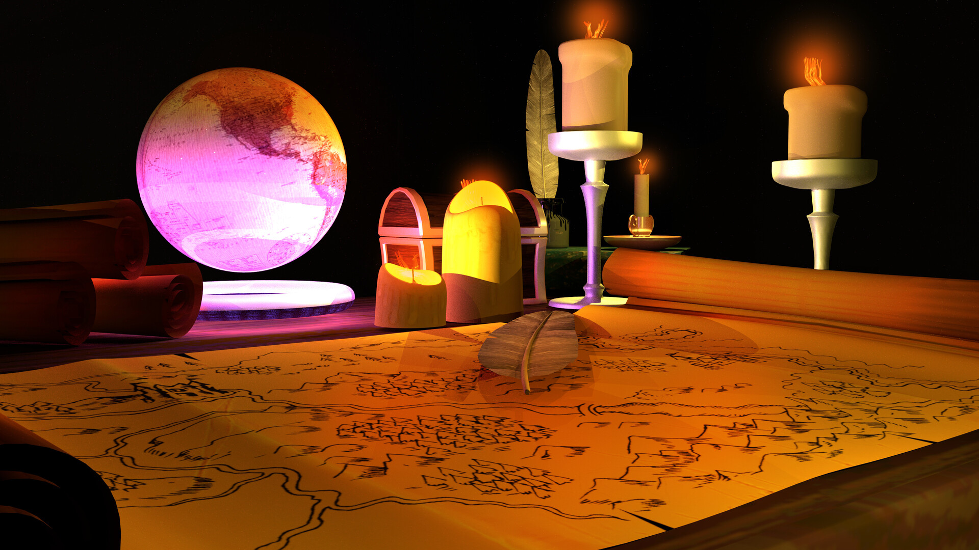 ArtStation - Fantasy Office