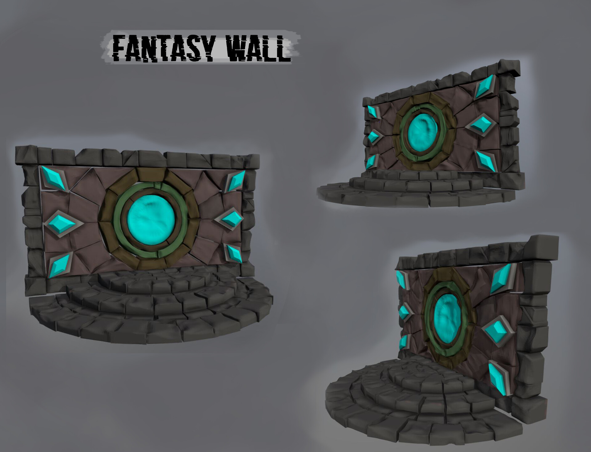 ArtStation - Fantasy Wall
