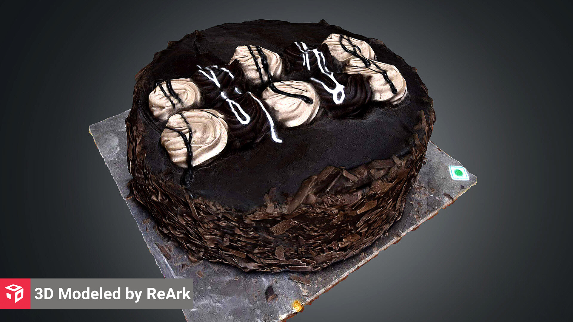 ArtStation - Exotic Chocolate Cake