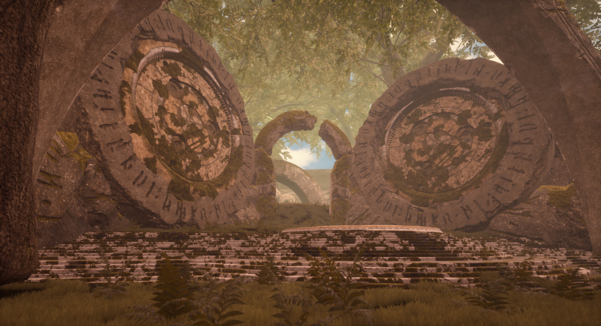 ArtStation - Hidden Elven Ruins